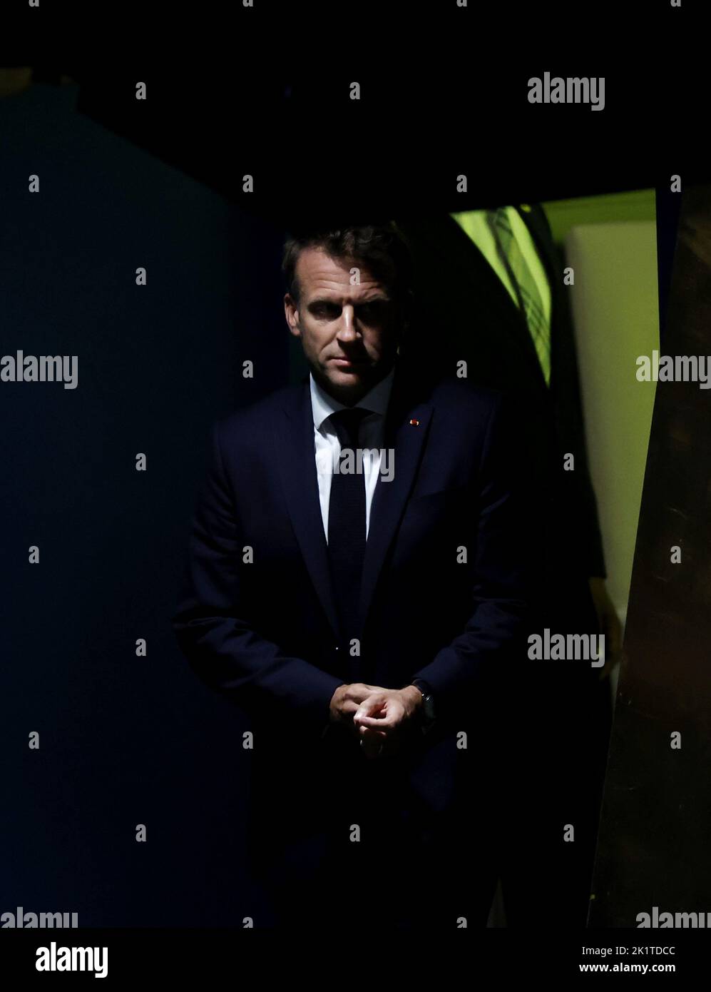 New York, United States. 20th Sep, 2022. President of the French ...