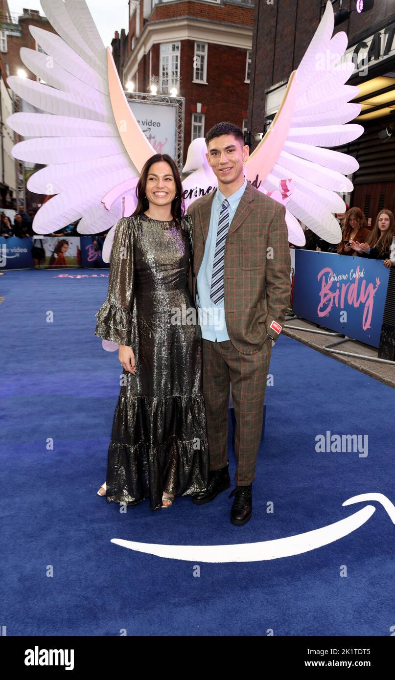 Annie O'Hara and Archie Renaux attending the UK premiere of Catherine ...