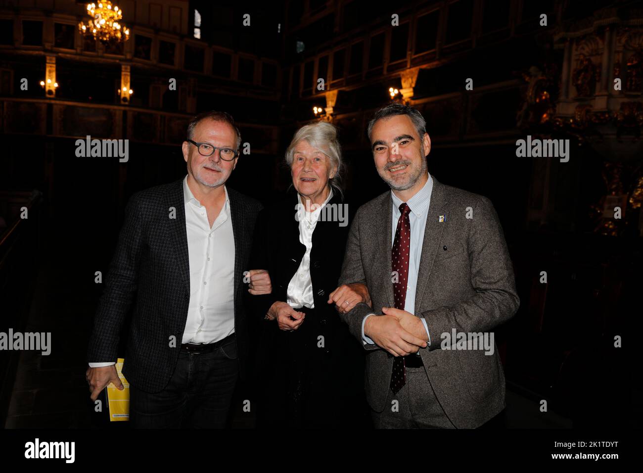 Dirk Werhahn-Cleve, Waltraud Simon und Stephan Rauhut beim ...