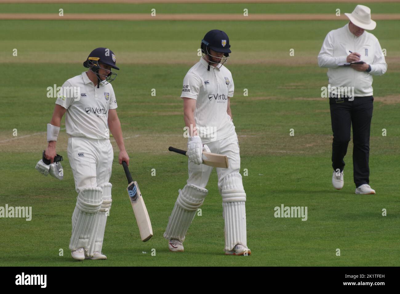 Chester le Street, England, 26 July 2022. Scott Borthwick and Michael ...