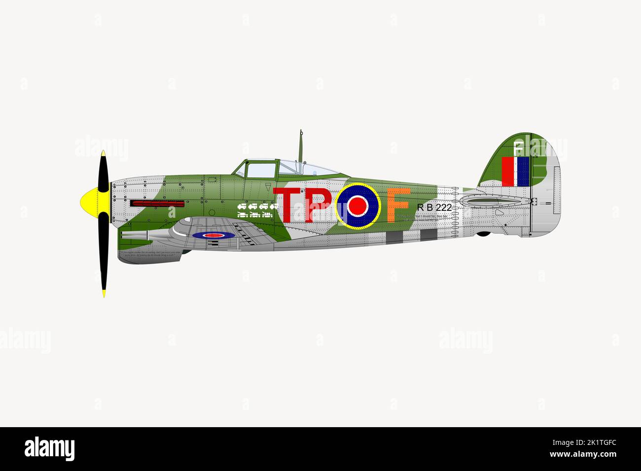 RAF Typhoon collage element illustration vector Stock Vector Image ...