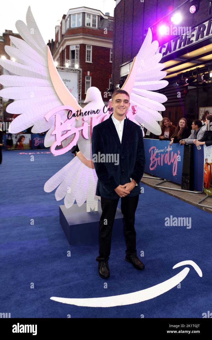 Michael Woolfitt attending the UK premiere of Catherine Called Birdy at ...
