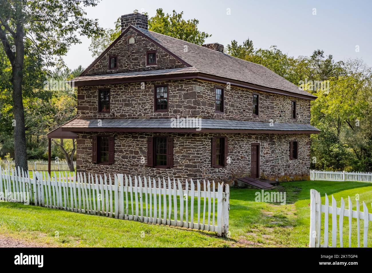 The Boone House, Daniel Boone Homestead, Pennsylvania USA, Birdsboro ...