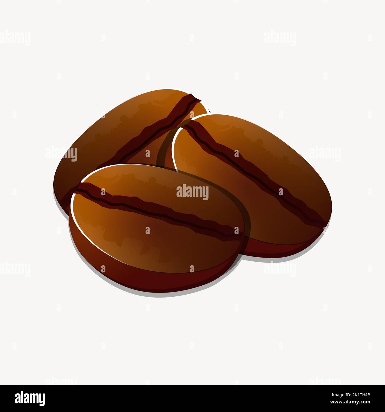 Coffee beans collage element illustration vector Stock Vector Image ...