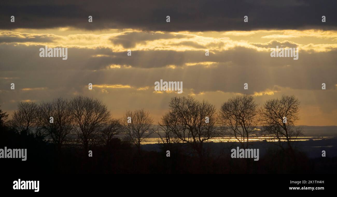 Sun fading scene hi-res stock photography and images - Alamy