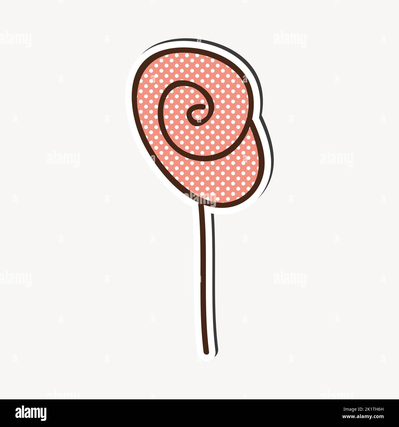 Flower cartoon collage element, drawing illustration vector Stock ...