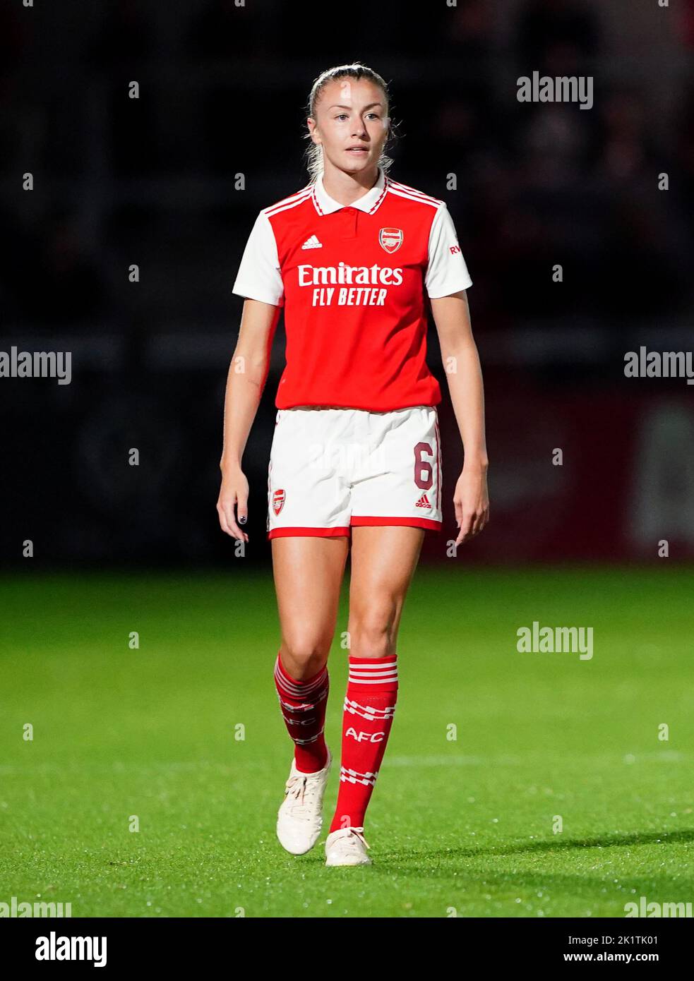 Arsenal's Leah Williamson during the UEFA Women's Champions League ...
