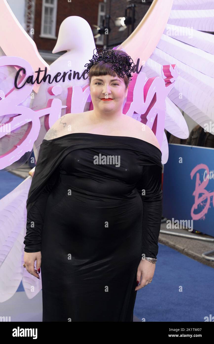 Lena Dunham attending the UK premiere of Catherine Called Birdy at the ...