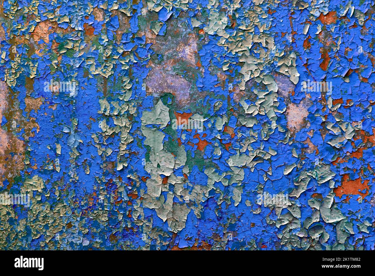 multicolour psychedelic abstract background. flakes of paint on ...