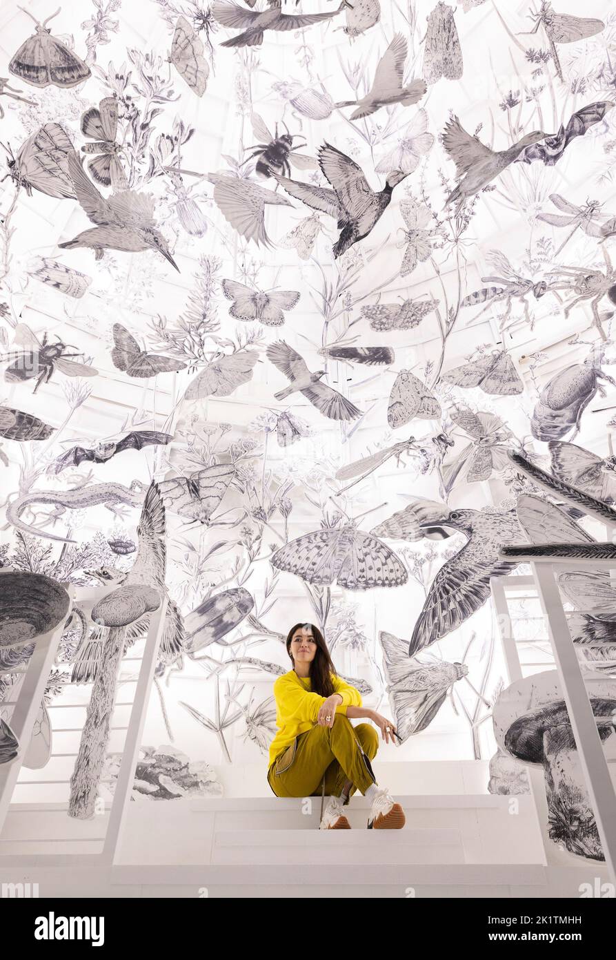 EDITORIAL USE ONLY A sculpture, titled Come Home Again by artist Es ...