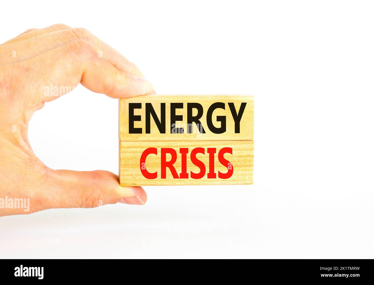 Global energy crisis symbol. Concept words Energy crisis on wooden ...