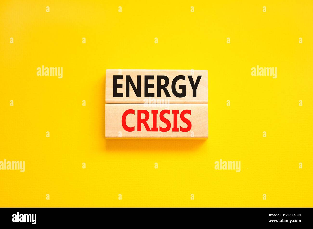 Global energy crisis symbol. Concept words Energy crisis on wooden ...