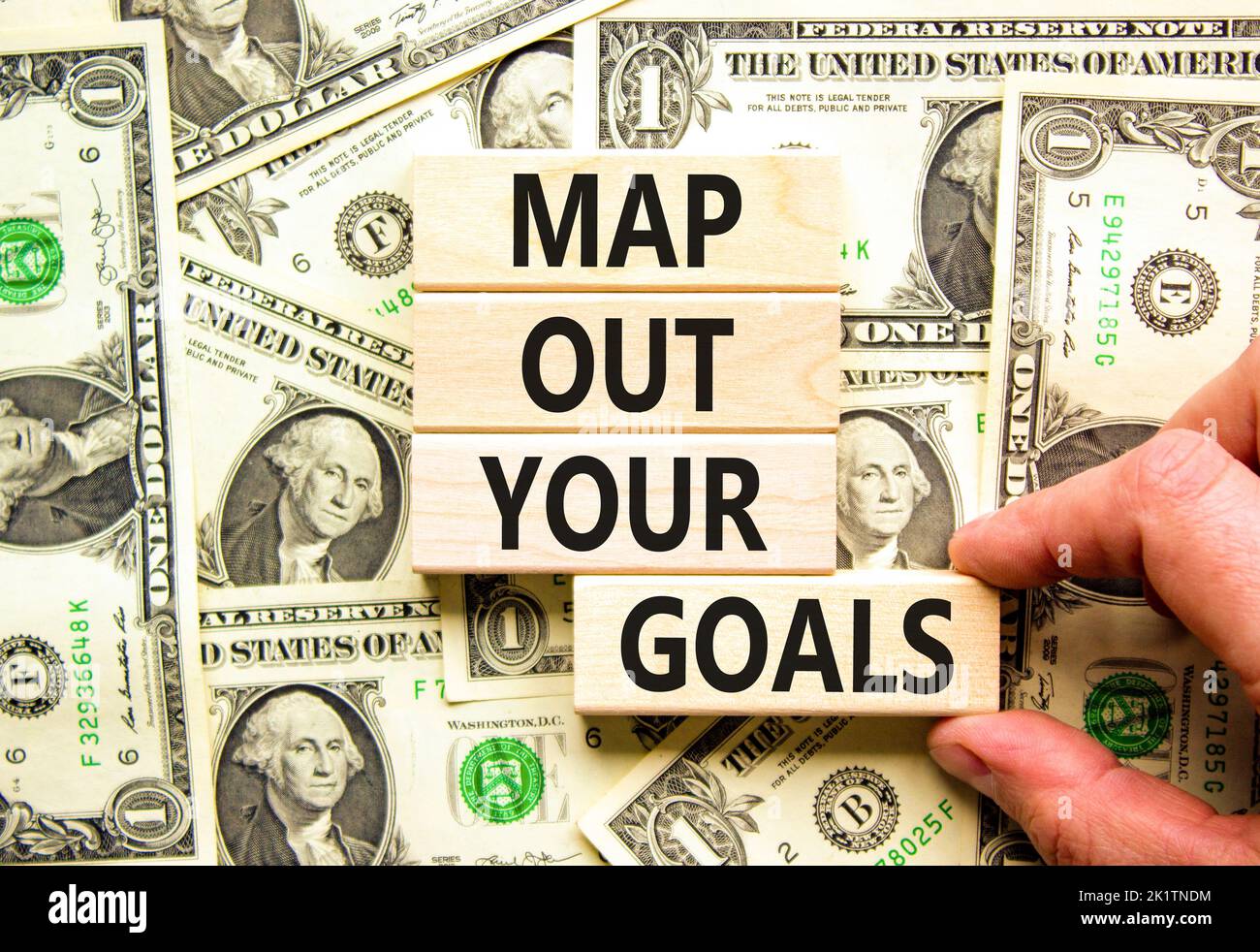Support and map out your goals symbol. Concept words Map out your goals ...