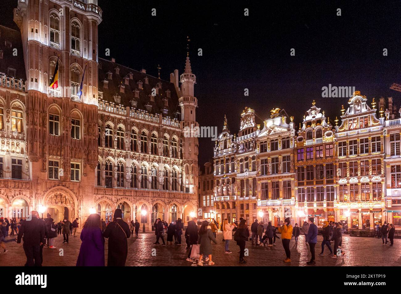 Winter and Christmas time in Brussels Stock Photo - Alamy