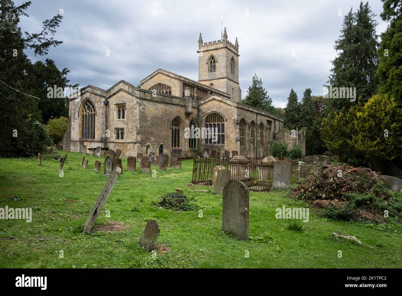 Parish Church of Saint Mary the Virgin, a traditional stone church ...