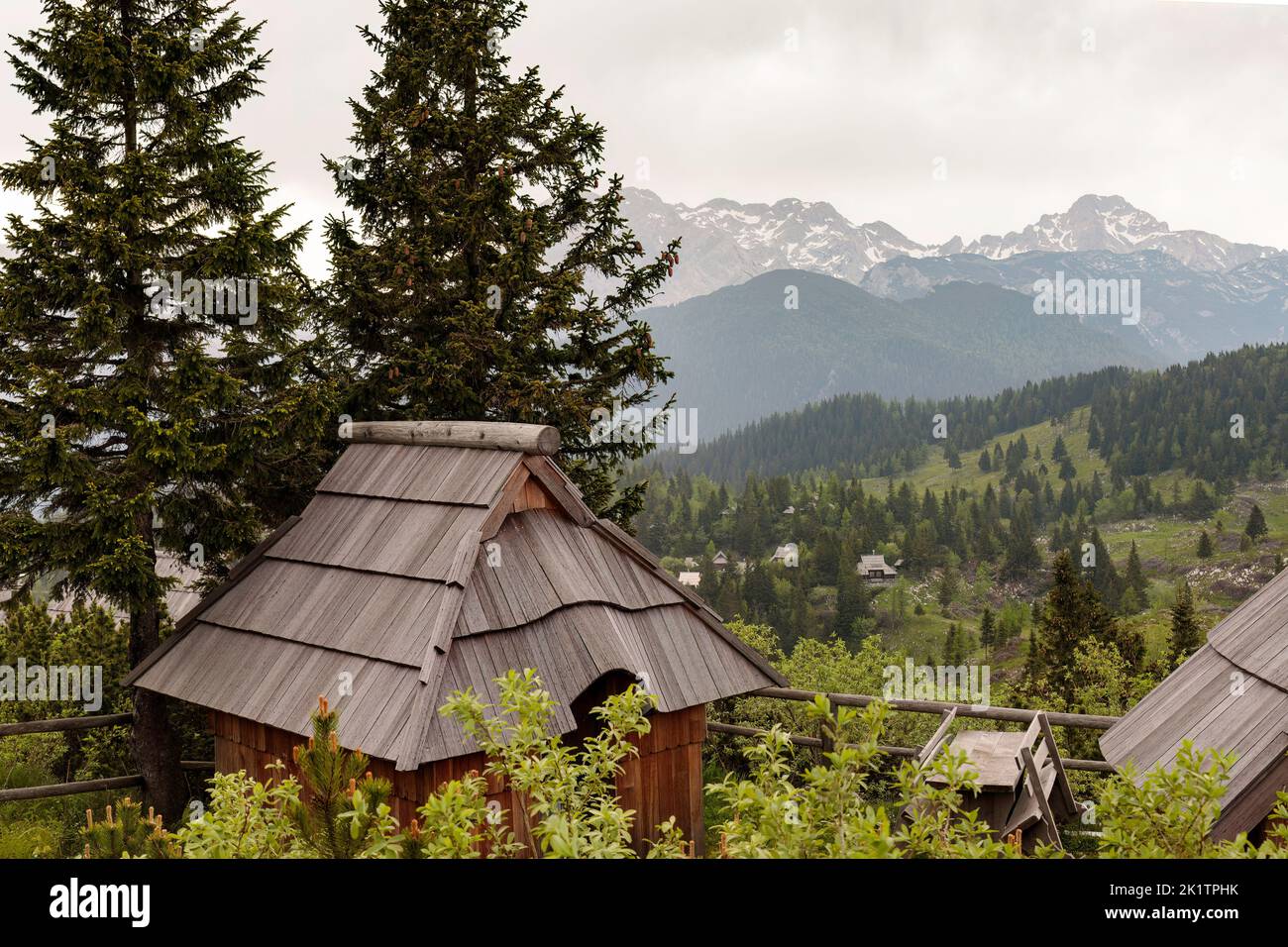Velika planina, big pasture plateau in Slovenia, Europe Stock Photo - Alamy