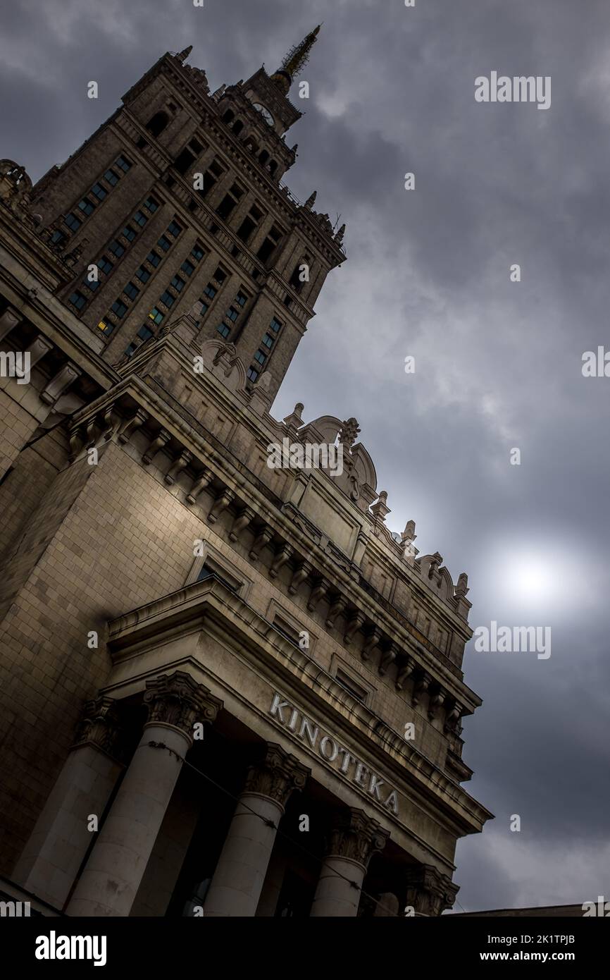 Palace culture science panorama warsaw hi-res stock photography and ...
