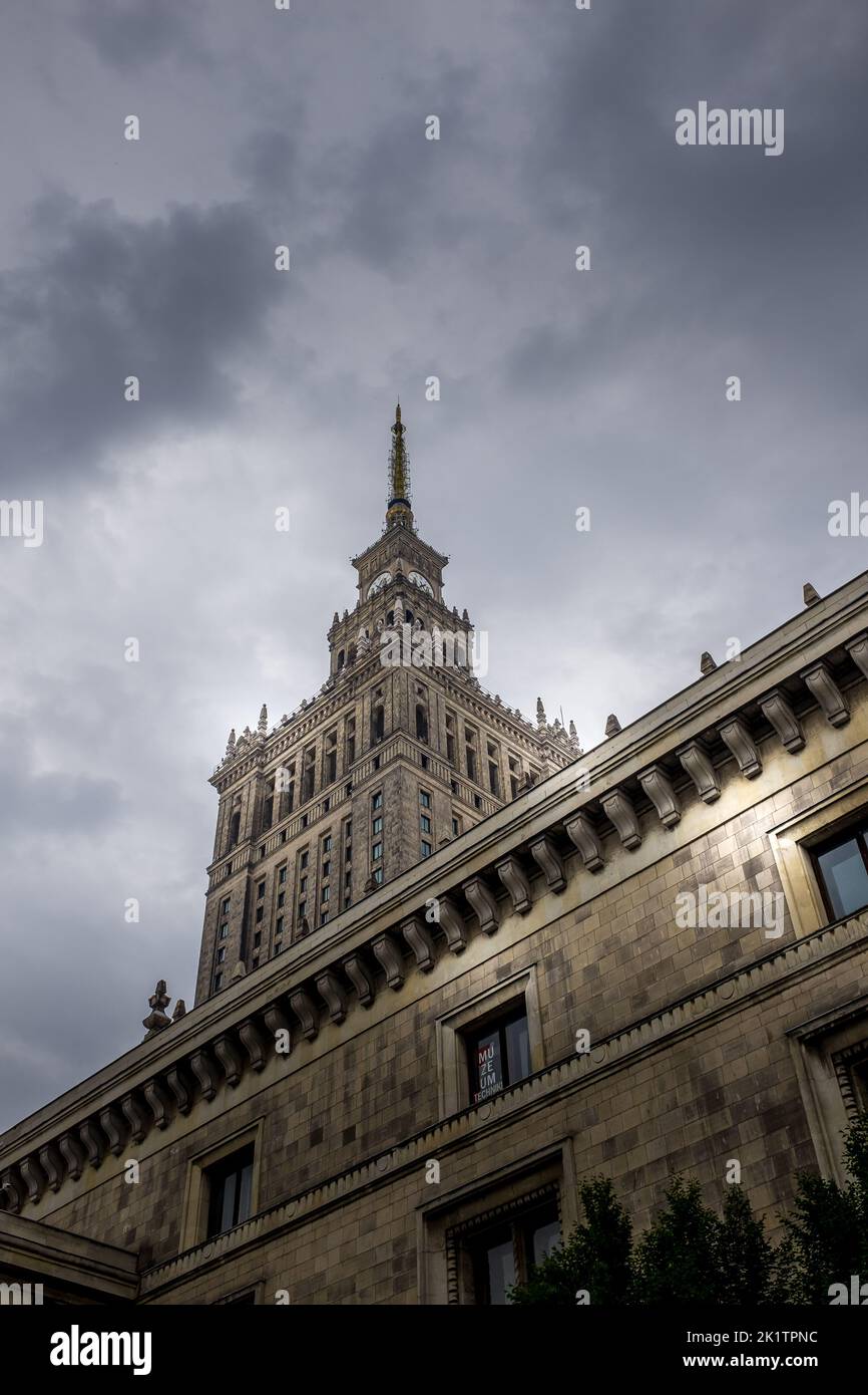 Palace of Culture and Science Poland Stock Photo - Alamy