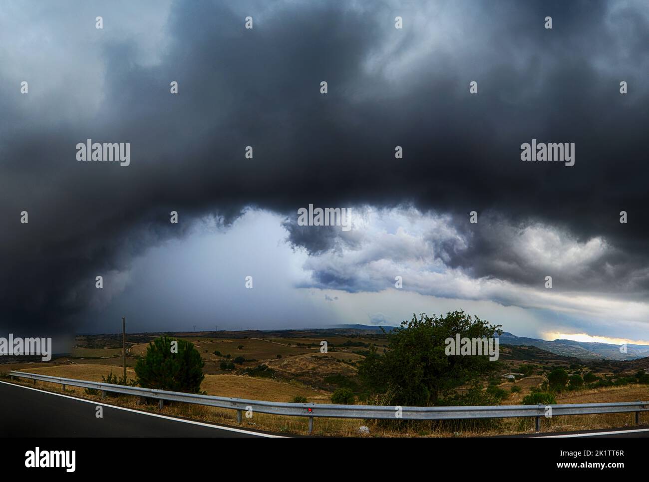 Threatening skies.Rain clouds and black sky textured background ...