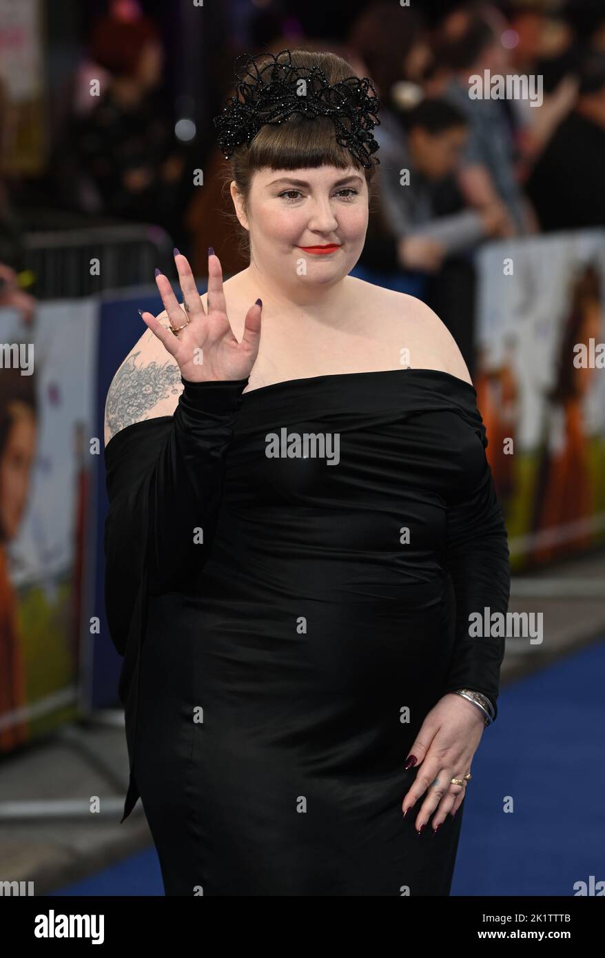 September 20th, 2022. London, UK. Lena Dunham arriving at the Catherine ...