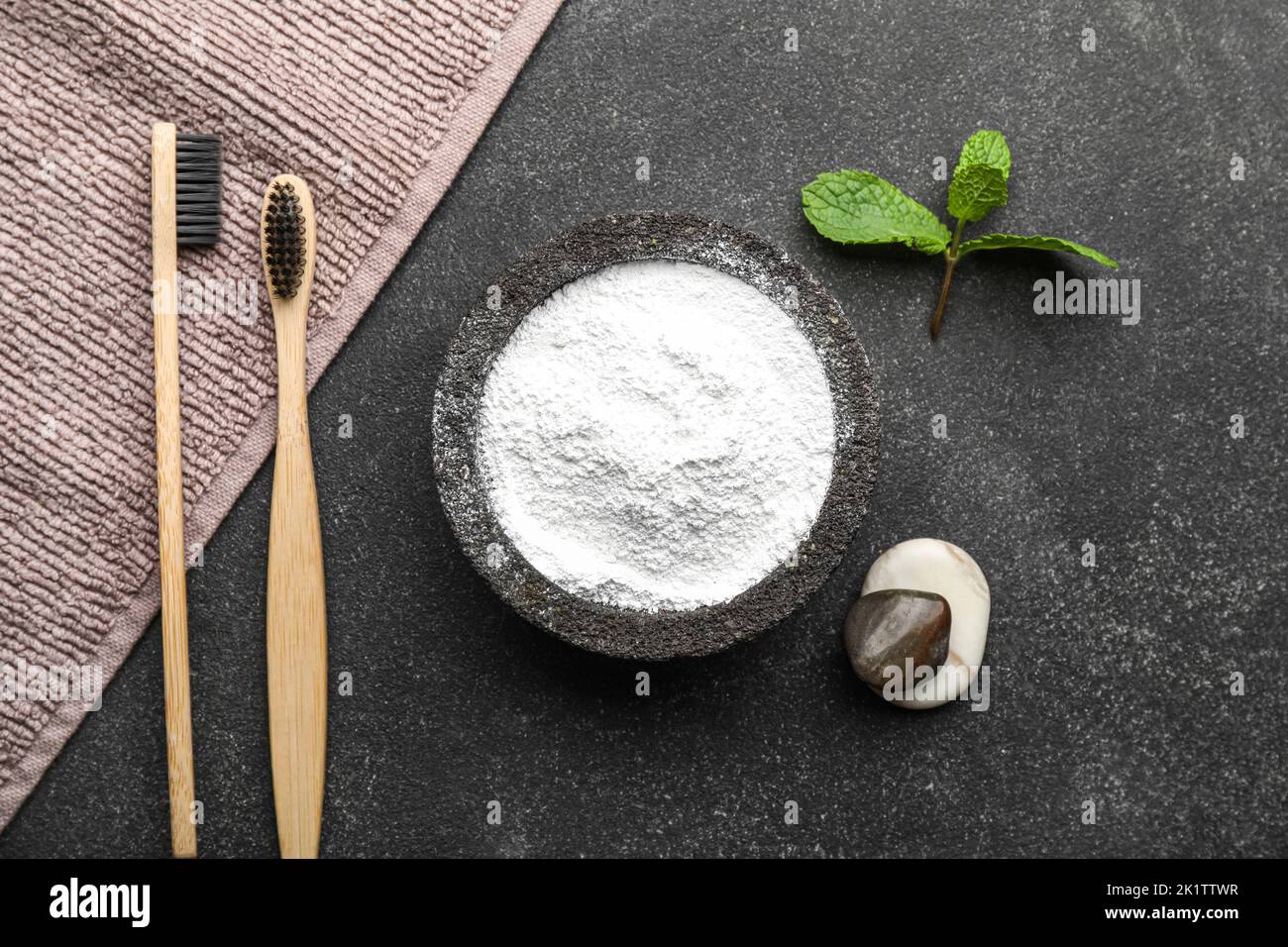 Tooth powder brushes on hi-res stock photography and images - Alamy