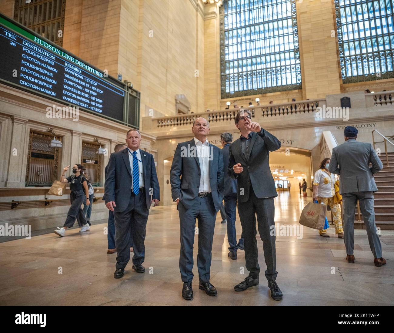 New York, USA. 20th Sep, 2022. German Chancellor Olaf Scholz (SPD ...