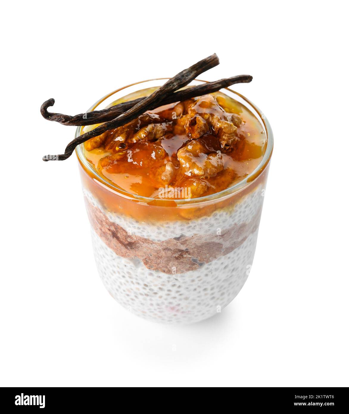 Eat chia seed pudding Cut Out Stock Images & Pictures - Alamy