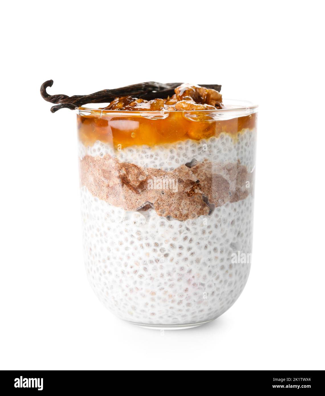 Eat chia seed pudding Cut Out Stock Images & Pictures - Alamy