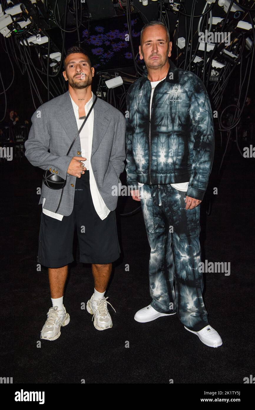 London, UK. 20 September 2022. Stavros Agapiou and DJ Fat Tony on the ...