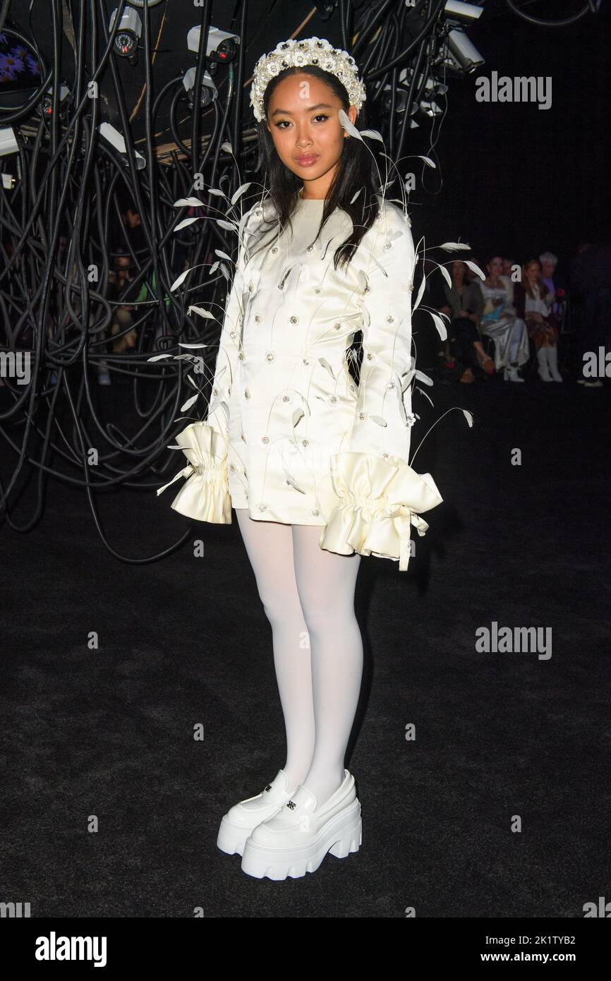 London, UK. 20 September 2022. Griff on the front row during the ...