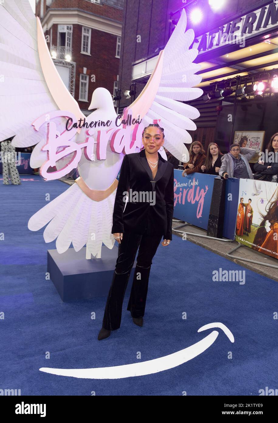 Rita Bernard-Shaw attending the UK Premiere of Birdy Red Carpet Arrivals at Curson Mayfair in ...