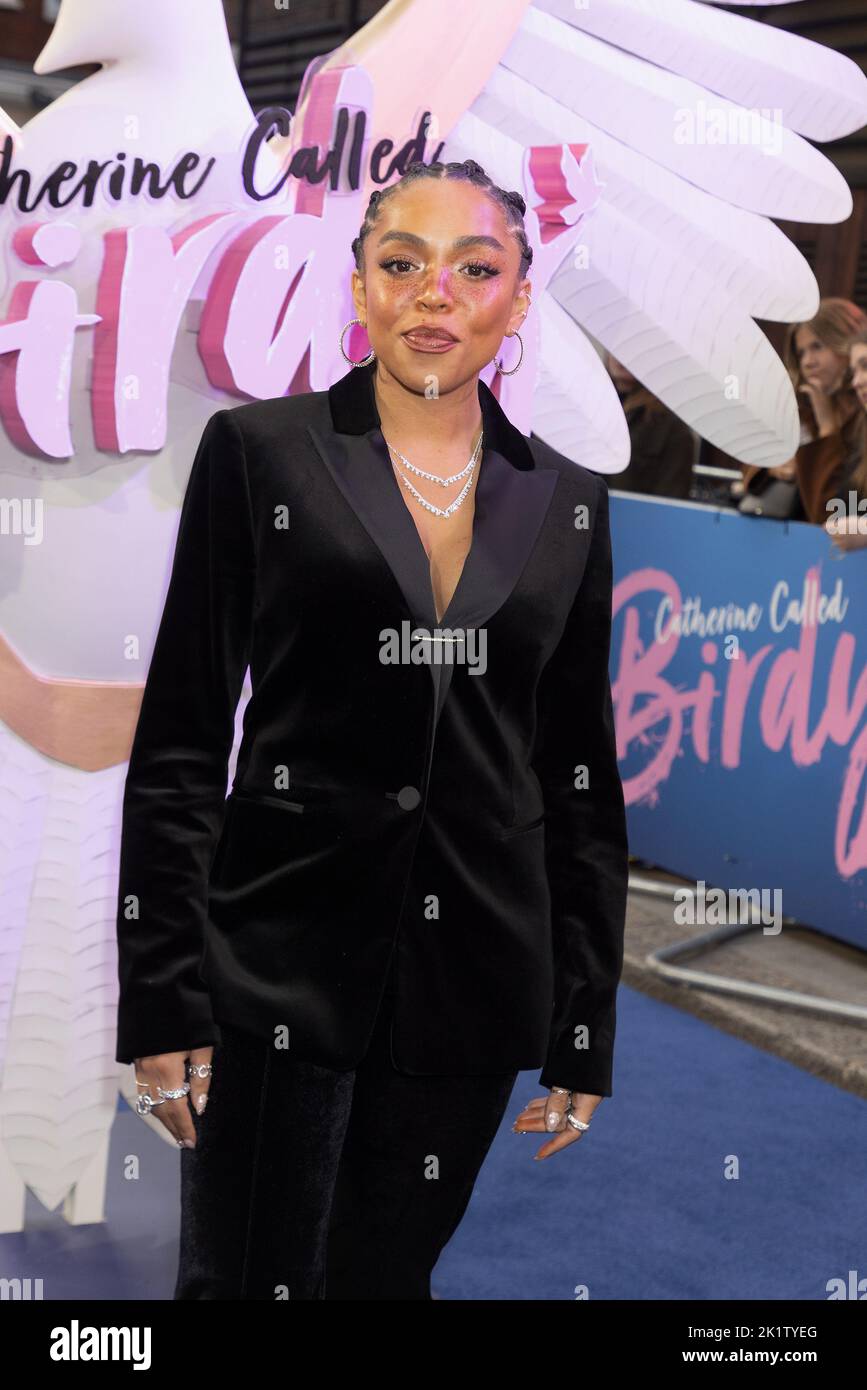 Rita Bernard-Shaw attending the UK Premiere of Birdy Red Carpet Arrivals at Curson Mayfair in ...