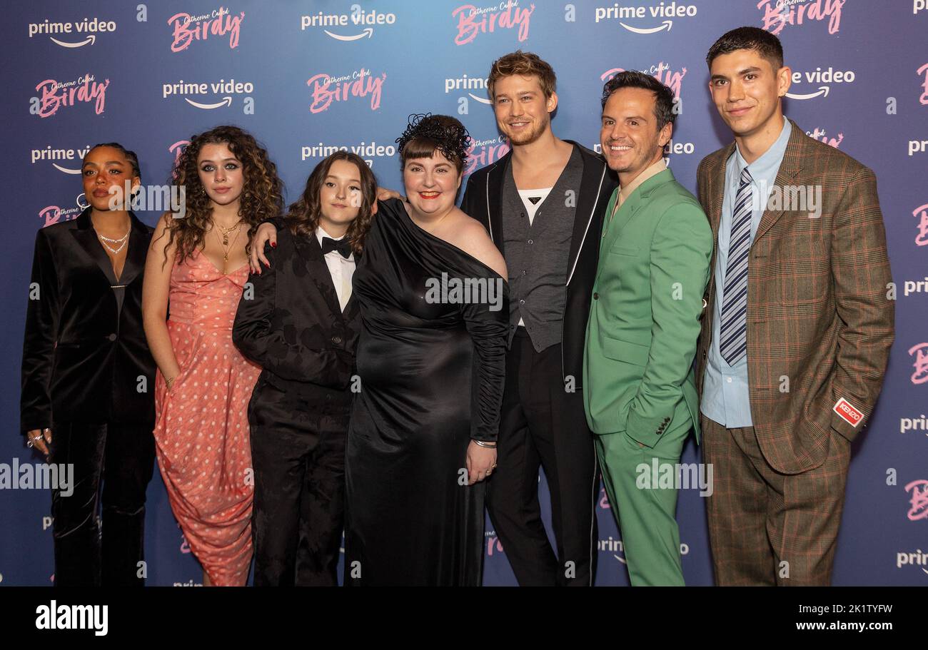 (left to right) Rita Bernard-Shaw, Isis Hainsworth, Bella Ramsey, Lena ...