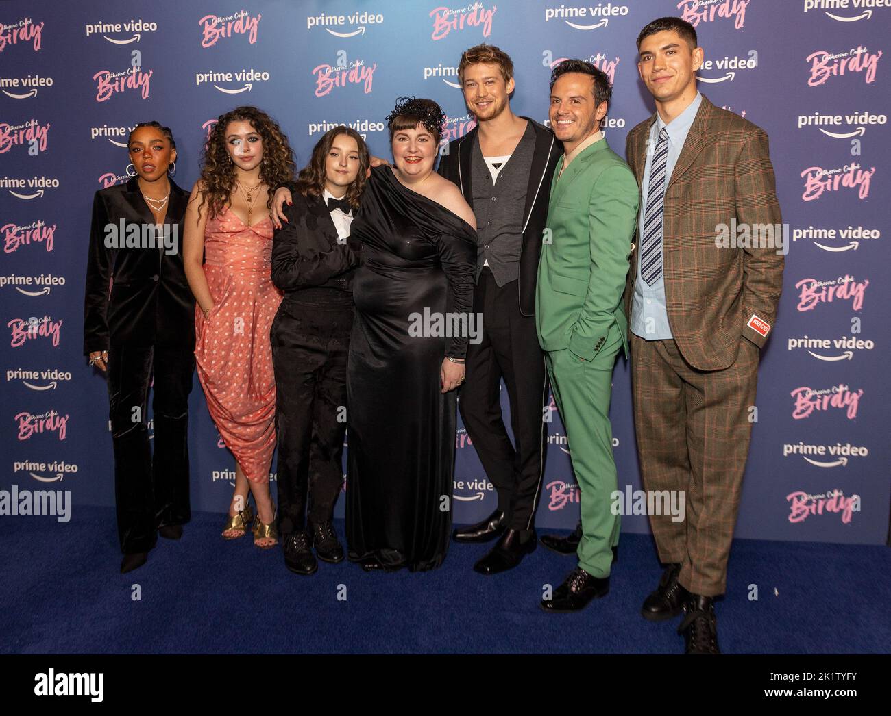 (left to right) Rita Bernard-Shaw, Isis Hainsworth, Bella Ramsey, Lena ...