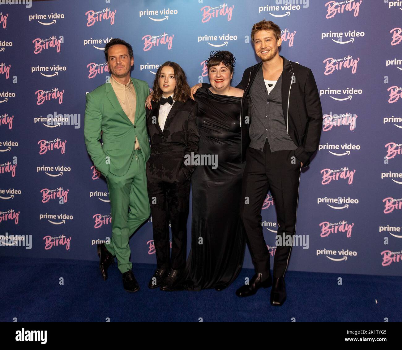 (left to right) Andrew Scott, Bella Ramsey, Lena Dunham and Joe Alwyn ...