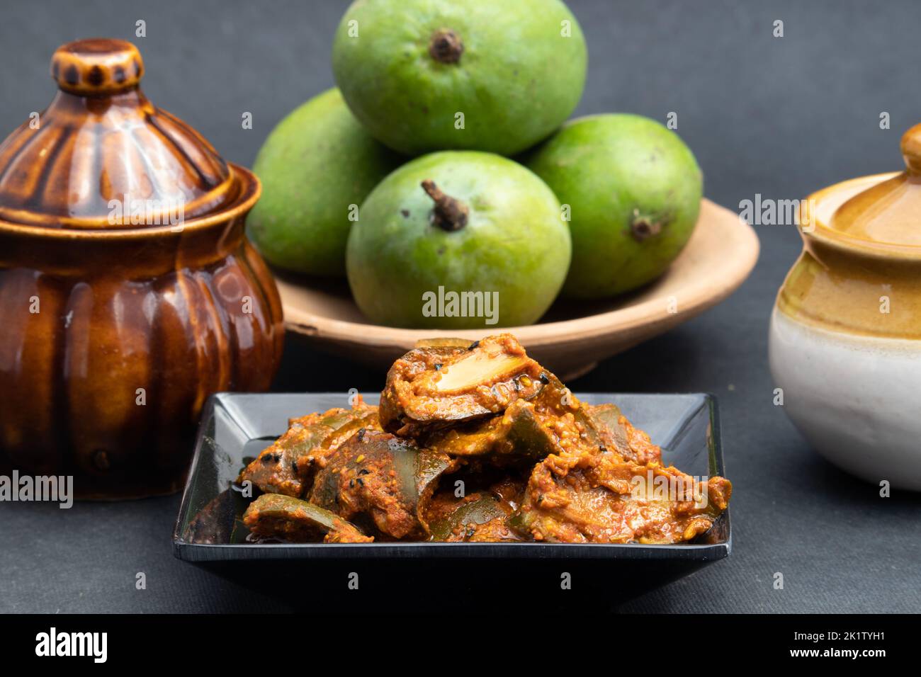 Mango Pickle Also Called Aam Ka Achar, Organic Dry Kachi Keri Achaar ...