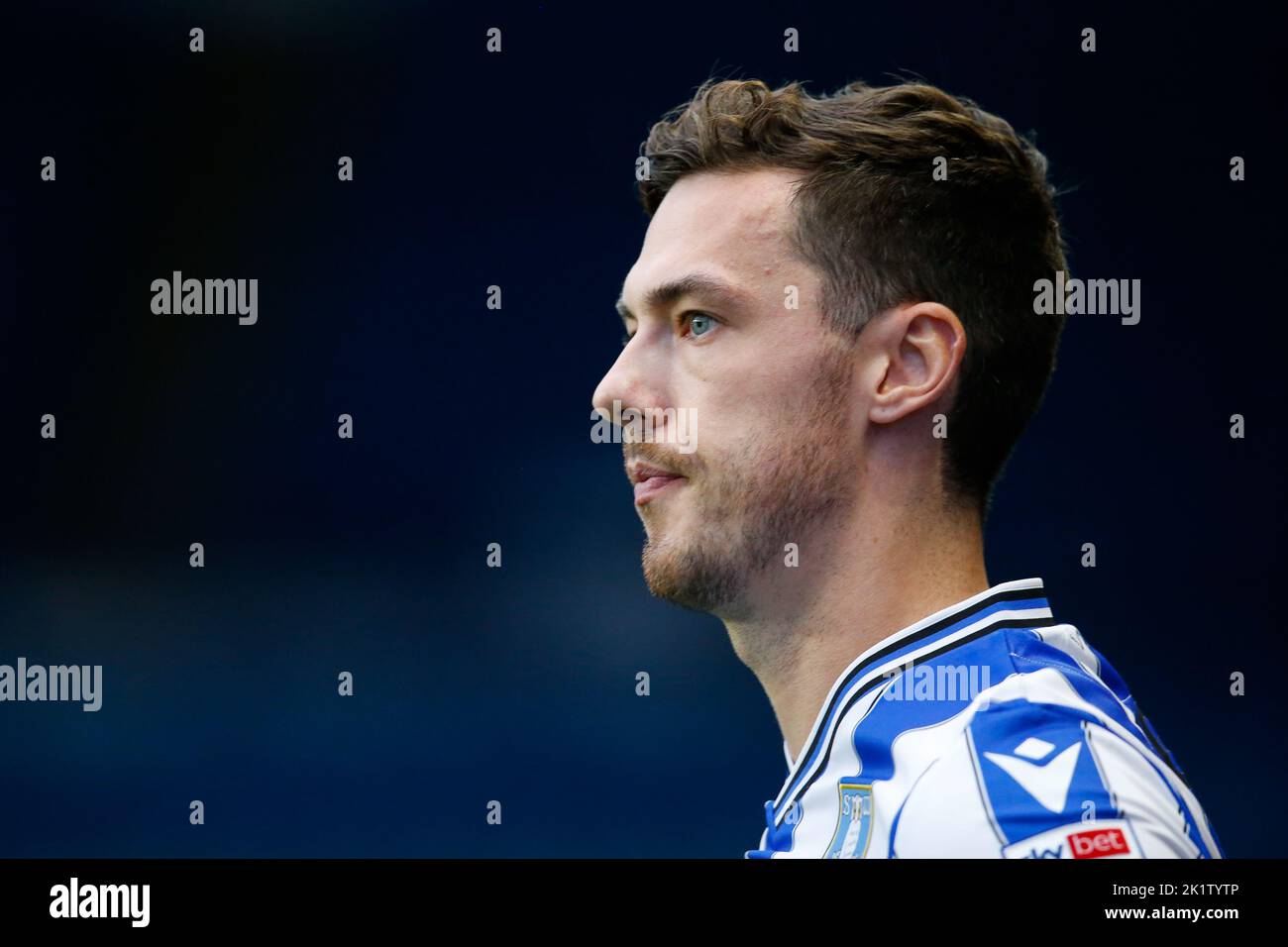 Ben Heneghan #5 of Sheffield Wednesday during the Papa John's Trophy ...