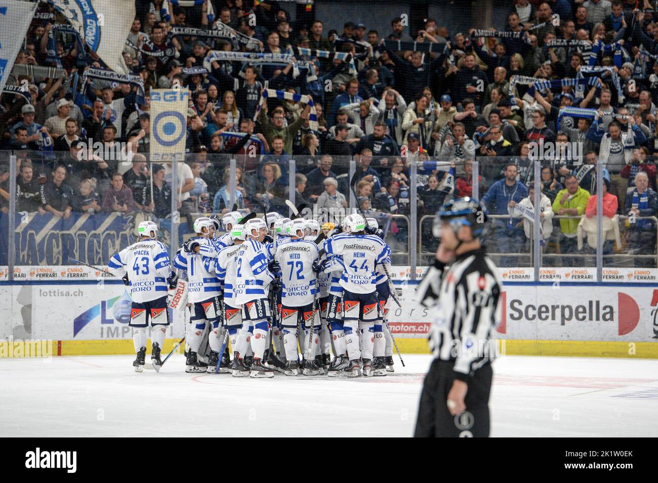 20.09.2022, Ambri, Gottardo Arena, NL: HC Ambri-Piotta - HC Davos ...