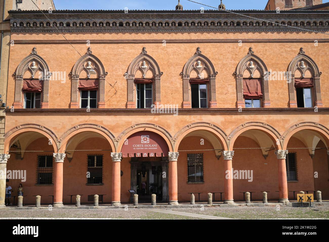 Corte Isolani Piazza Santo Stefano Bologna Italy Stock Photo - Alamy