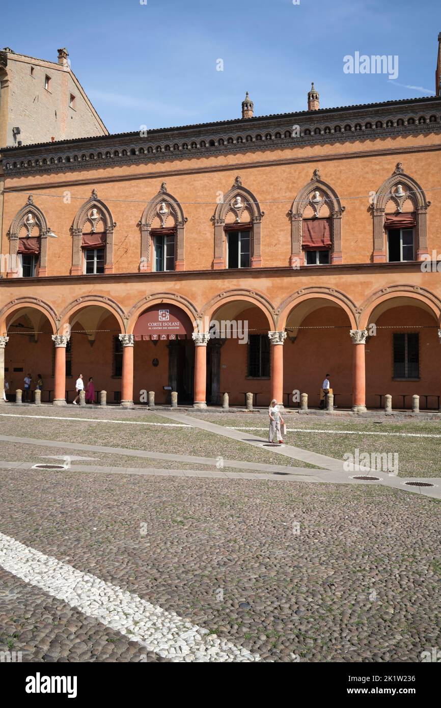 Corte Isolani Piazza Santo Stefano Bologna Italy Stock Photo - Alamy