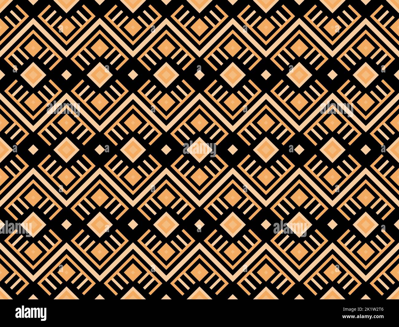 Geometric seamless pattern in art deco style. Golden lines pattern ...