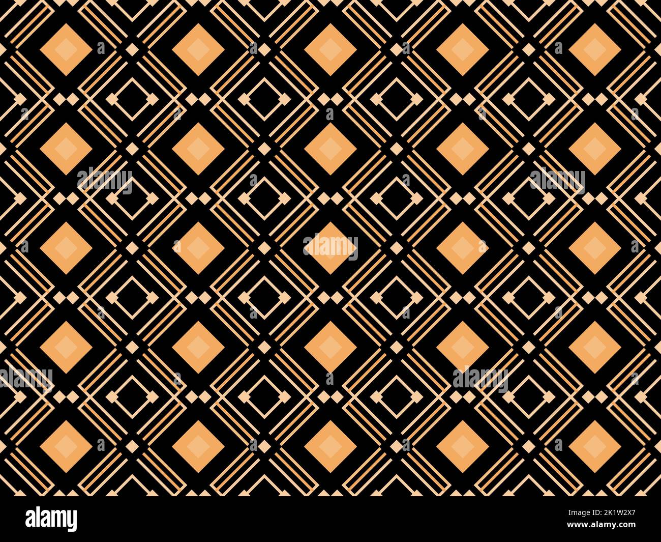 Geometric seamless pattern in art deco style. Golden lines pattern ...
