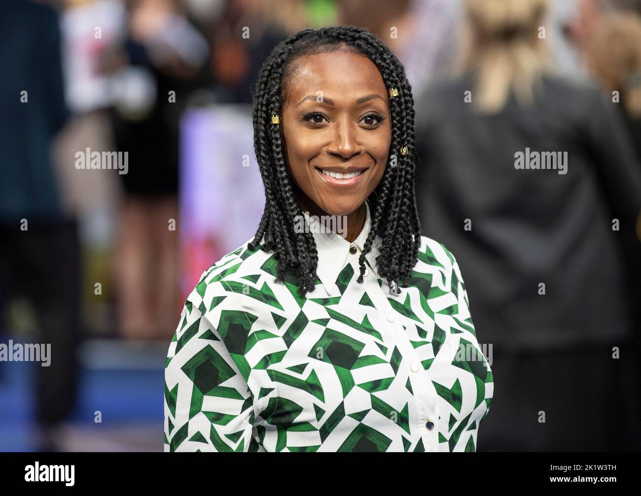 Victoria Ekanoye attends the UK Premiere of "Catherine Called Birdy" at ...
