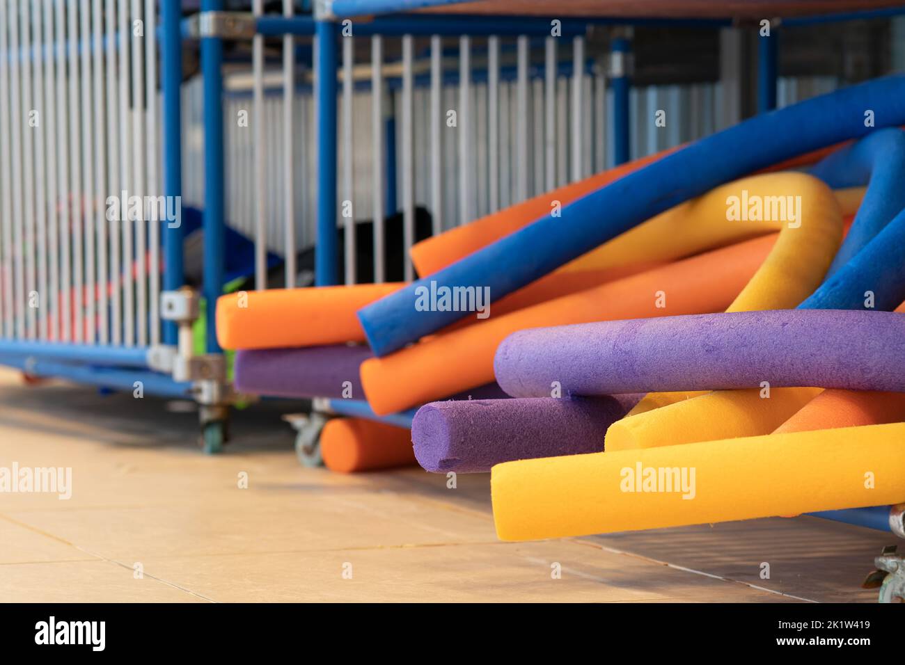 Pool extracurricular colored stick polyurethane competition swimmer lot ...