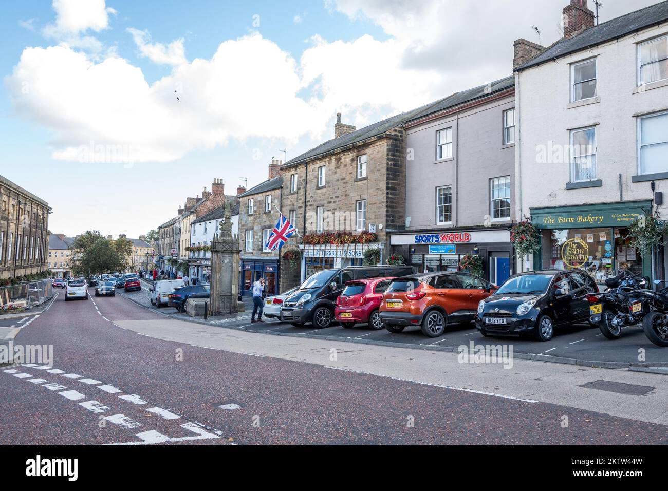 Bondgate within, the main shopping and business road in the centre of ...