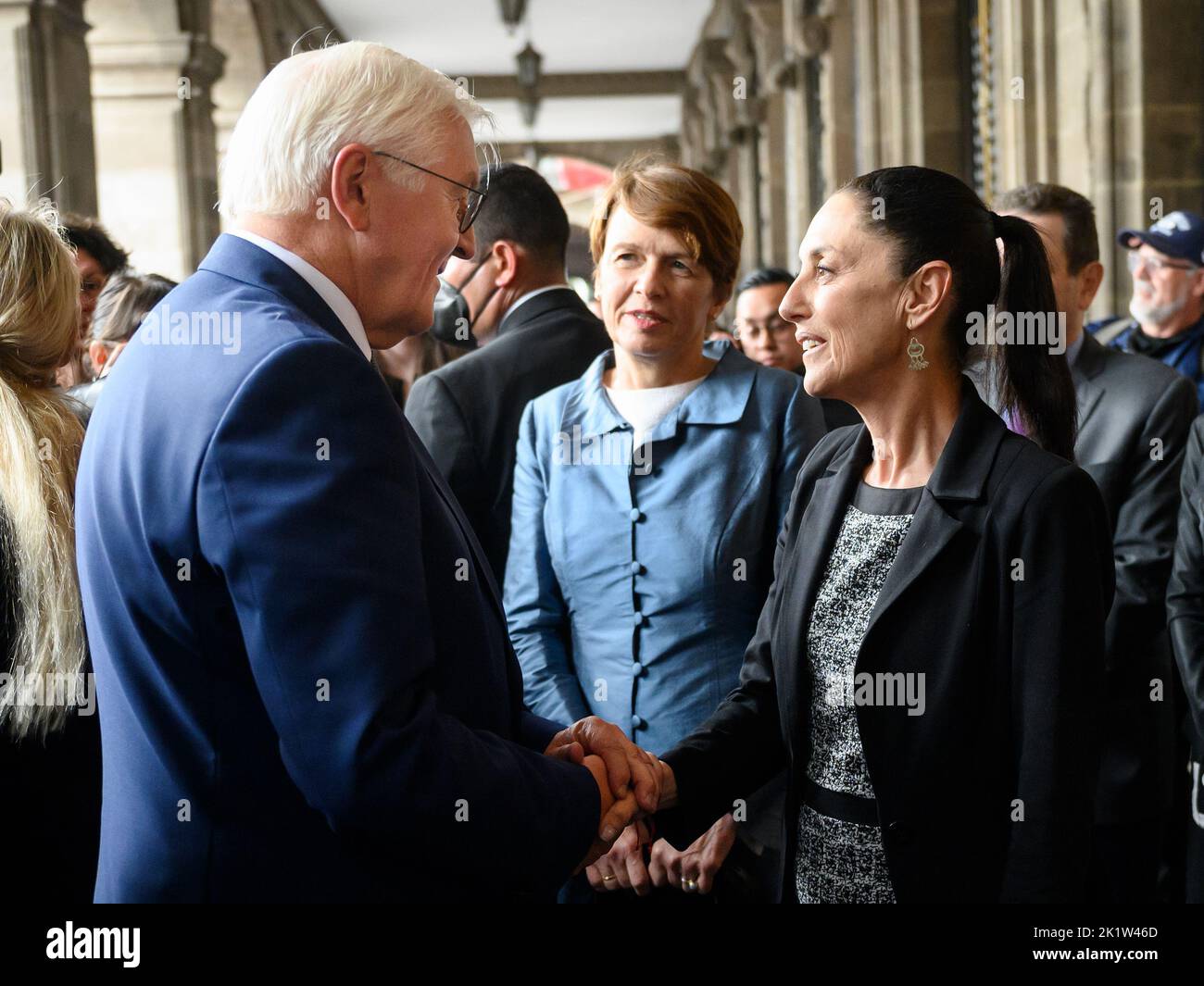 Mexiko Stadt, Mexico. 20th Sep, 2022. German President Frank-Walter ...