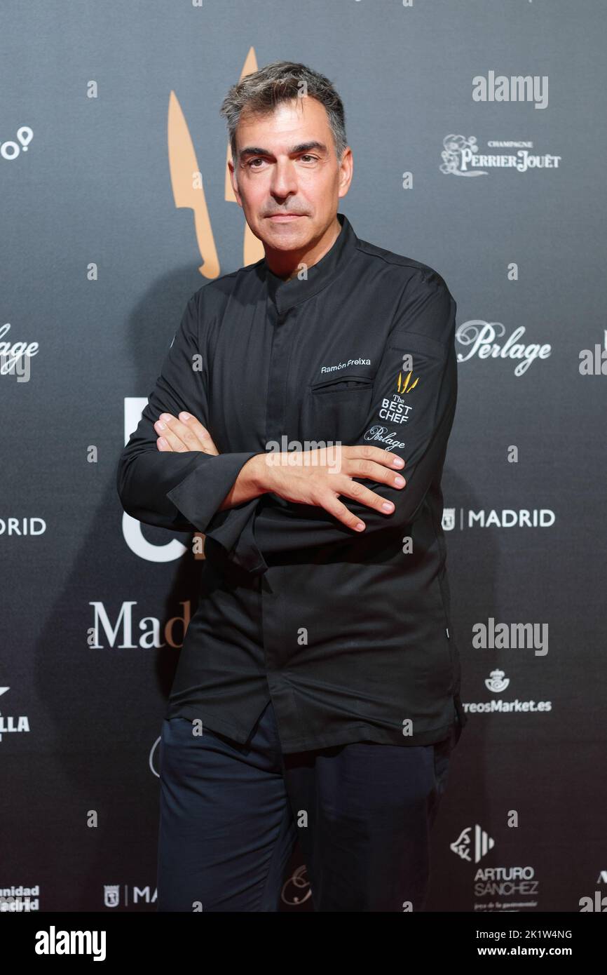 Madrid, Spain. 20th Sep, 2022. Ramón Freixa seen during a photocall ...