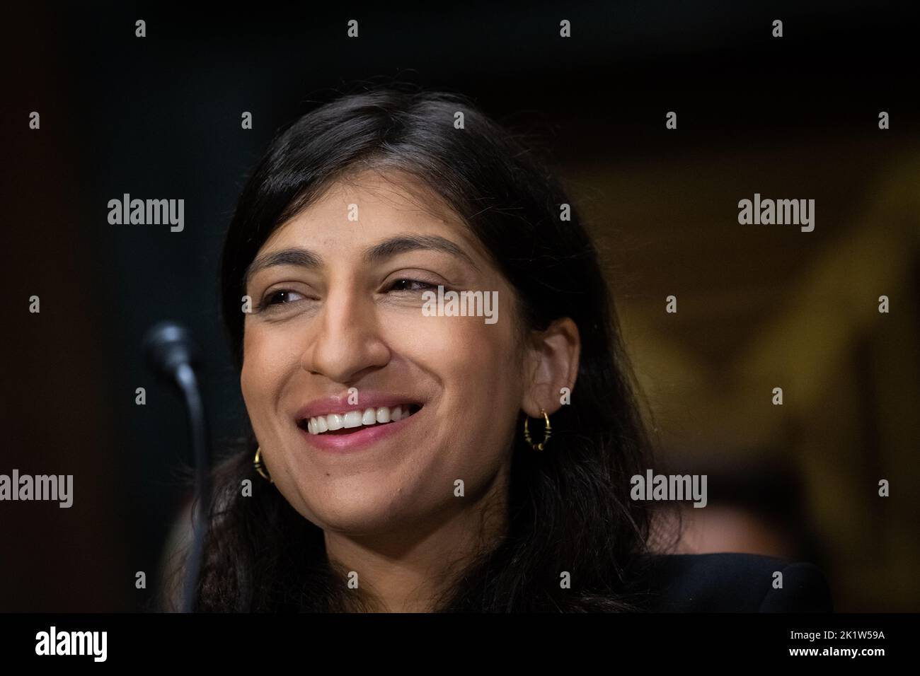 Washington, USA. 20th Sep, 2022. Lina Khan, Chair of the Federal Trade ...