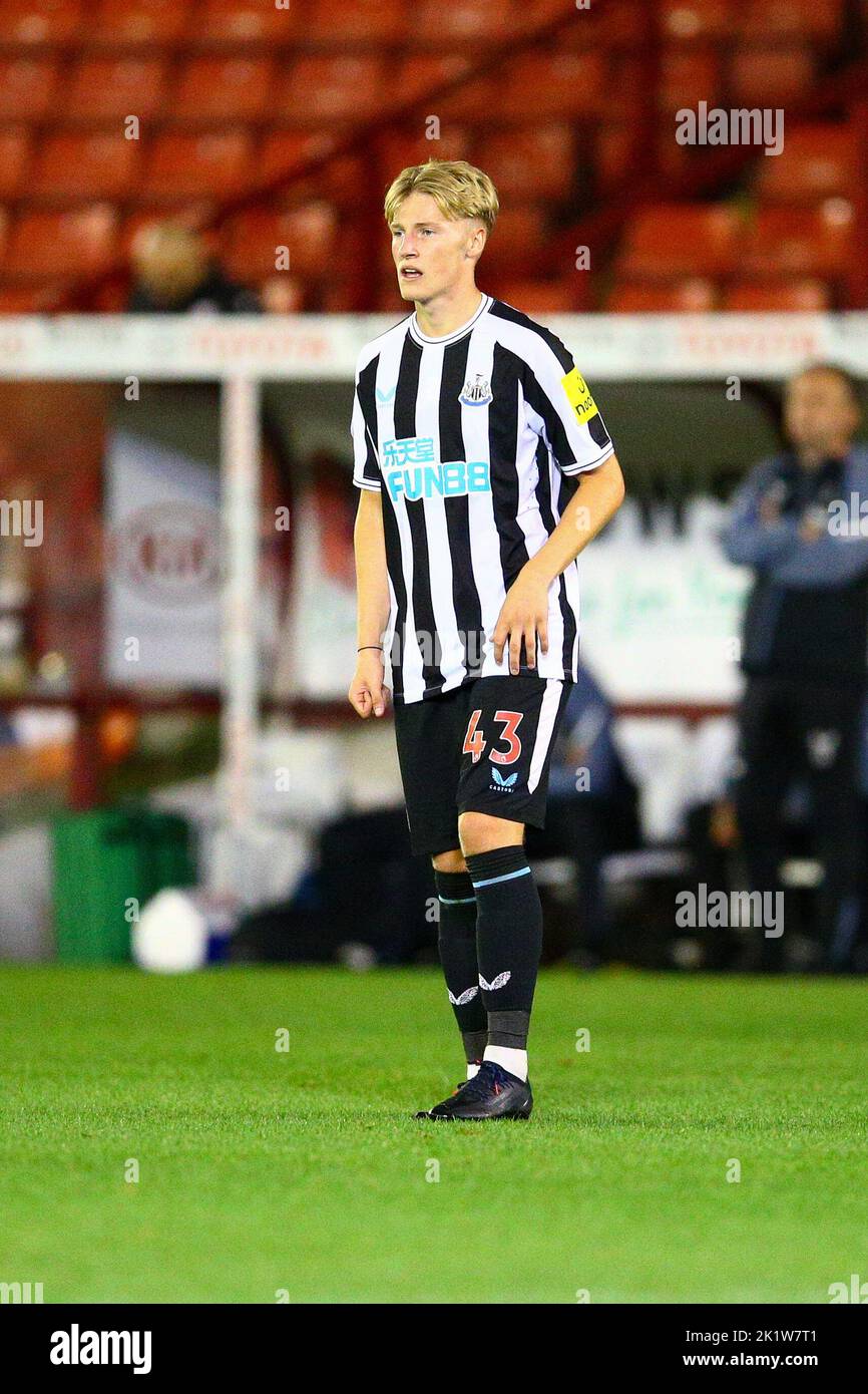 Oakwell Stadium, Barnsley, England - 20th September 2022 Nathan Carlyon ...