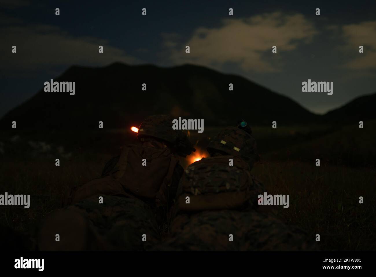 U.S. Marines with 3d Battalion, 3d Marines conduct fire team attack ...